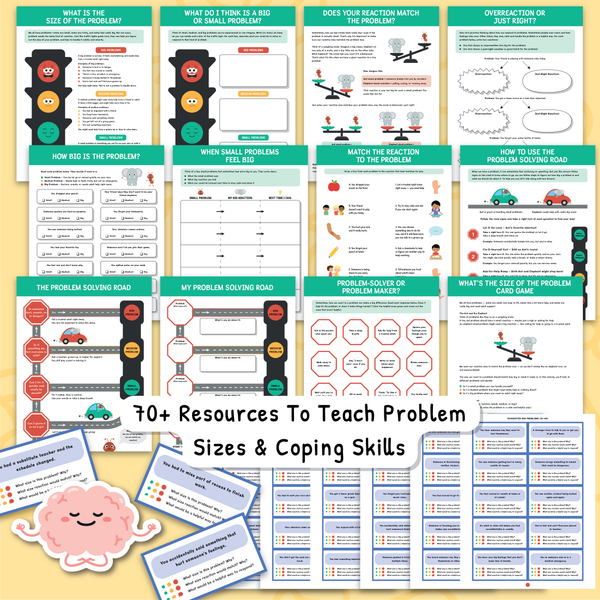 Size of the Problem Worksheets | Teach Kids Effective Problem-Solving ...