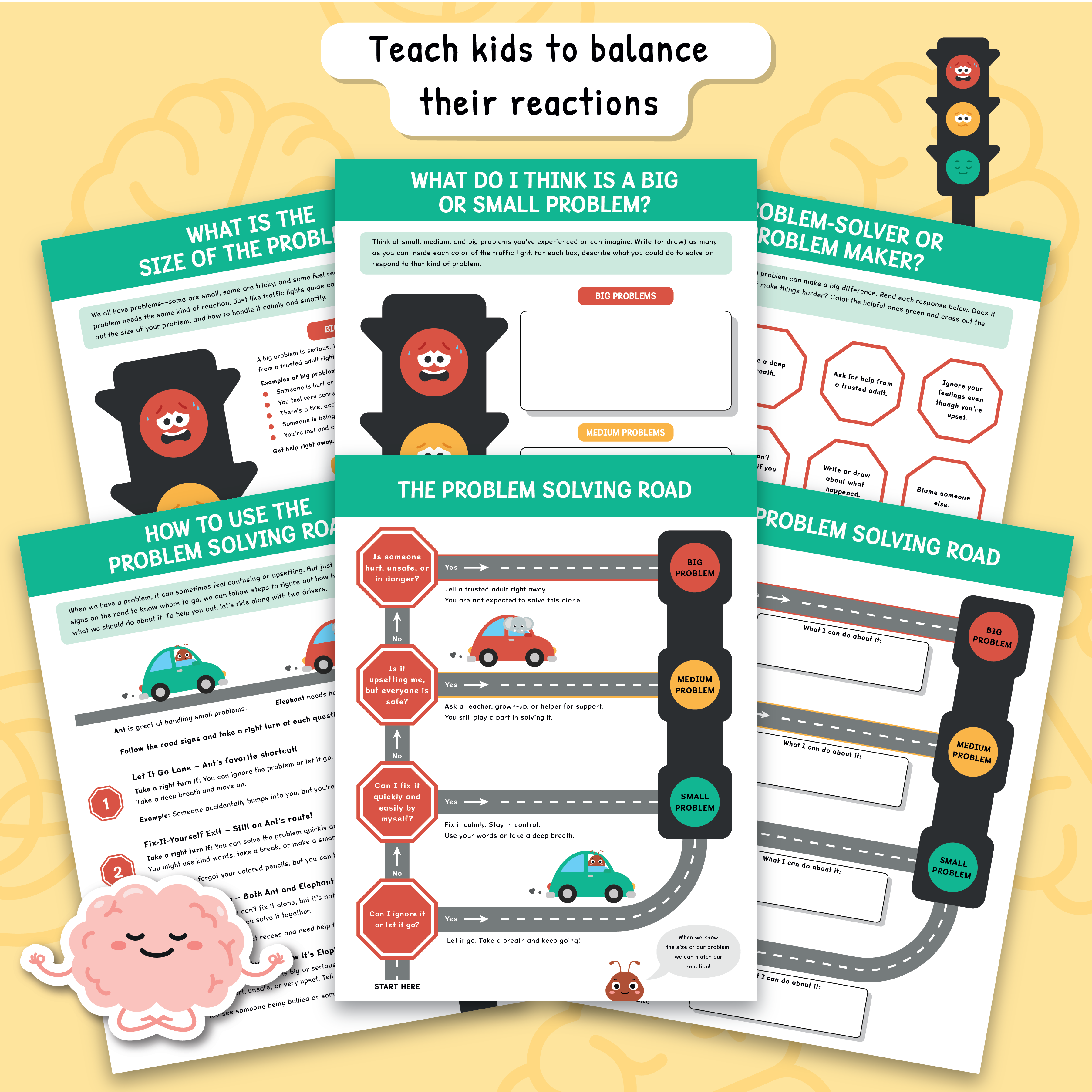 Problem Solving Skills Worksheets | Social Skills for Kids – Build a ...